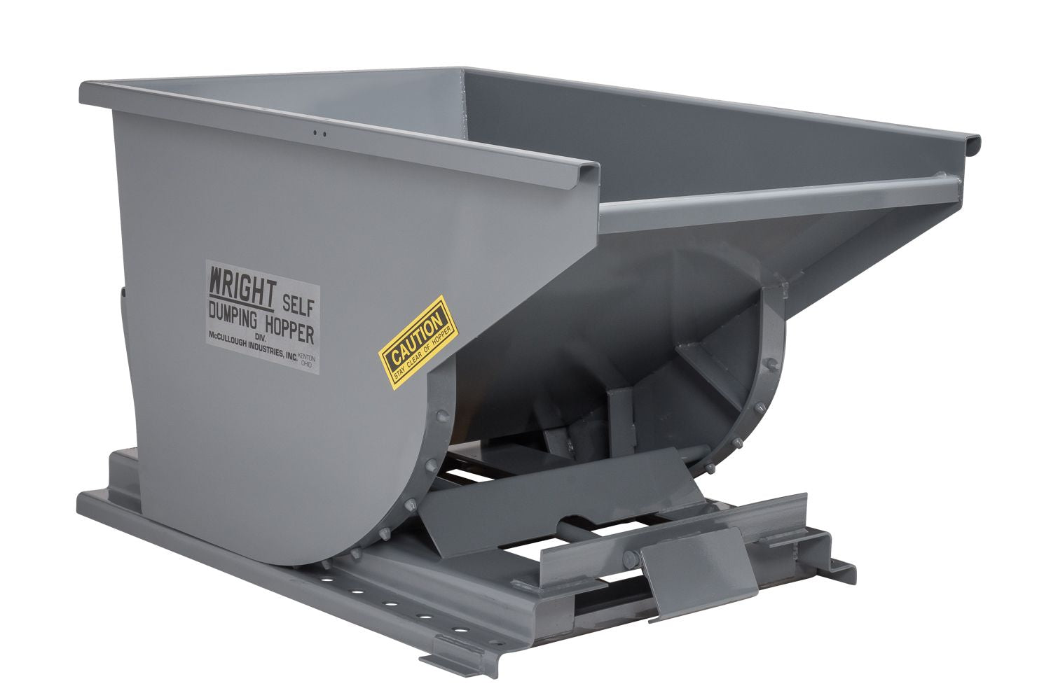 Bump-Release Hoppers | Steel Bump-Release Self-Dumping Hoppers – Hopper ...