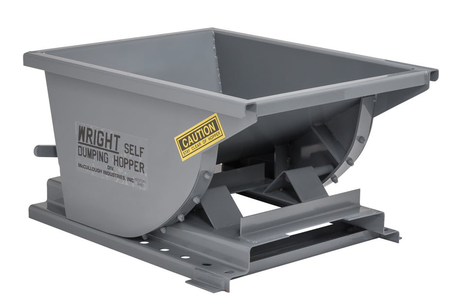 Chip Hoppers | Self-Dumping Steel Chip Hoppers – Hopper Shop