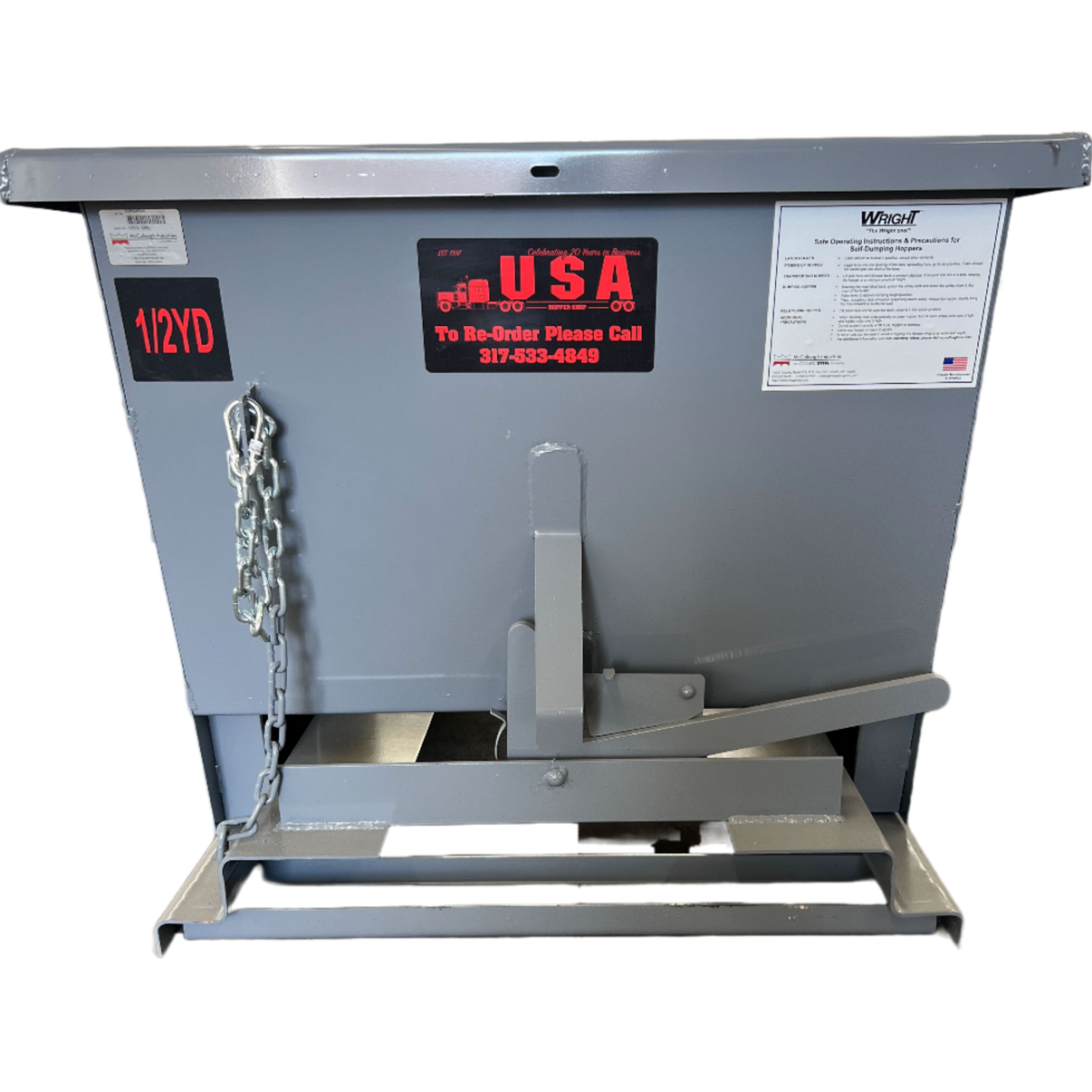 1/2YD Hopper – Hopper Shop